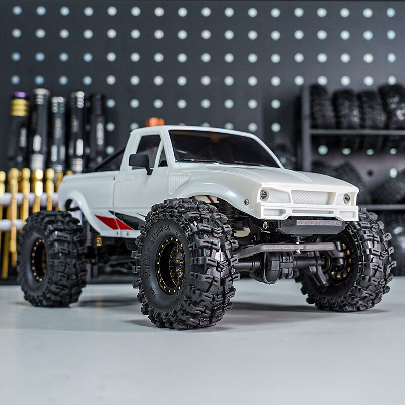 INJORA IR60 Pickup Hard Body Shell with Bed Rack for 1/18 TRX4M ...