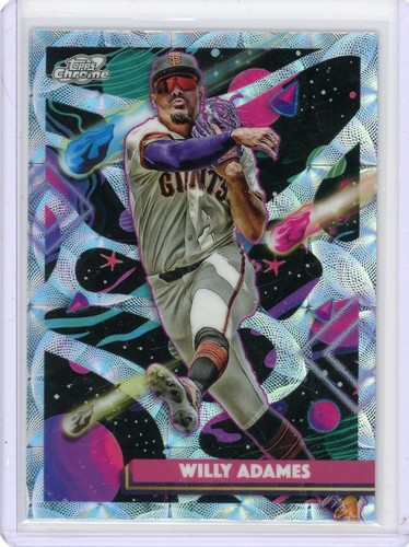 Willy Adames 2025 Topps Cosmic Chrome Nucleus Refractor #196 | eBay UK