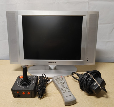 Magnavox 15MF200V/37 15” 4:3 Analog LCD TV W/ REMOTE classic gamer tv ...