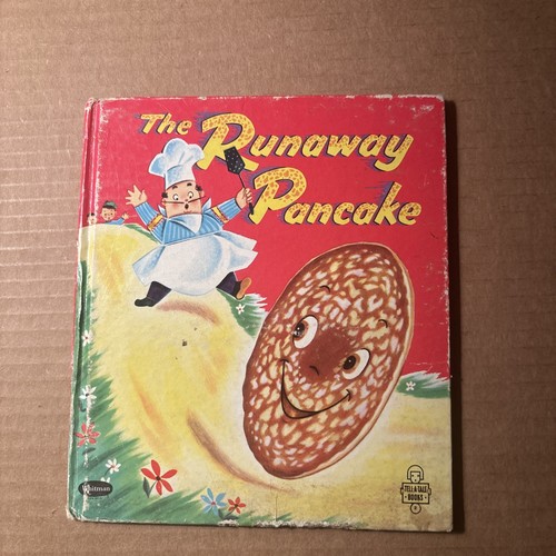 The Runaway Pancake Whitman Tell a tale book | eBay
