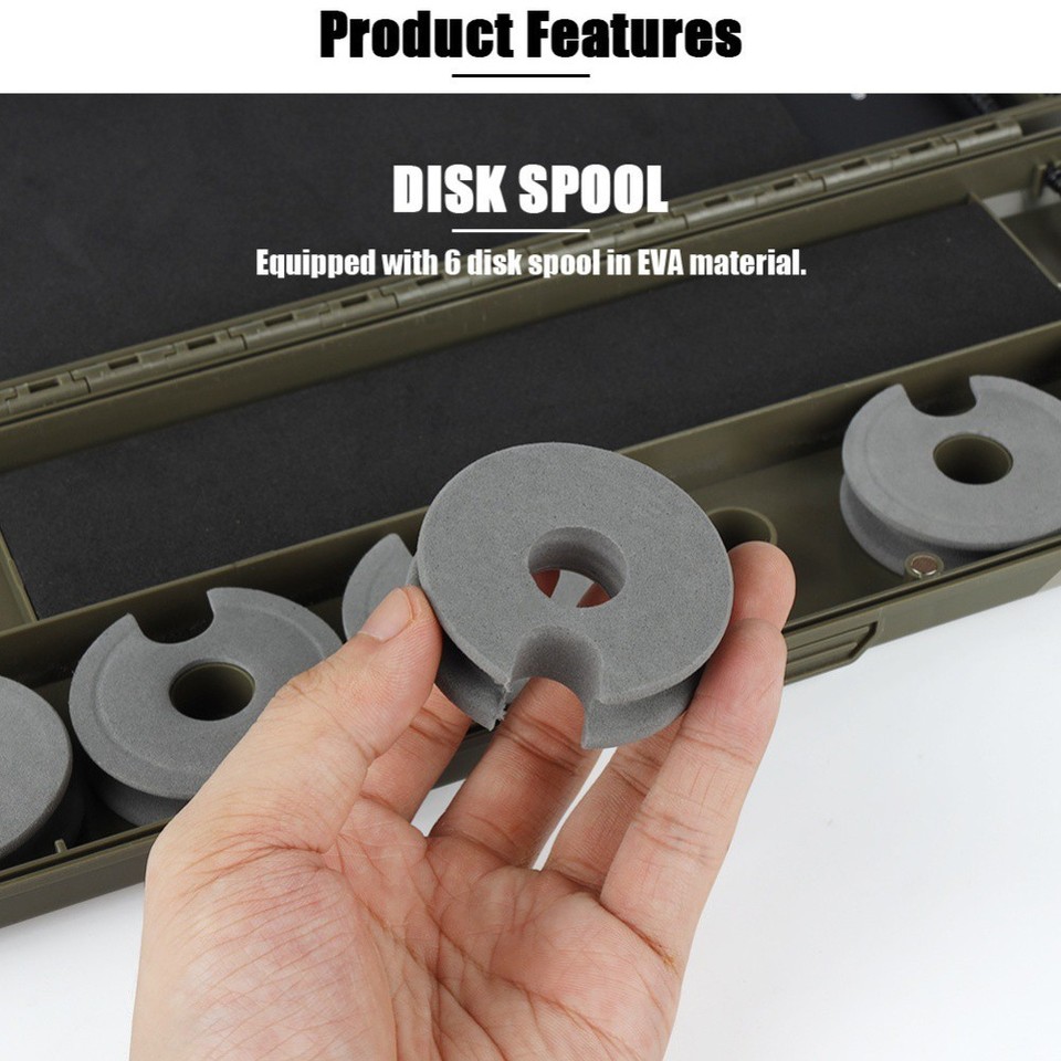Tackle Storage For Bank Fishing Feeder Hook Box Fishing Tackle Box ...