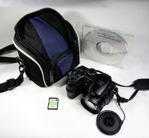 Digital Camera GE X400(HZ15) 15x Wide Optical Zoom 14Mpix 2.7in LCD EVF ...