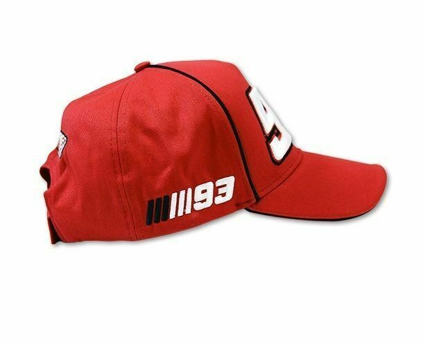 Paddock Cap Marc Marquez Red MotoGP MM93 Baseball Cap Official ...