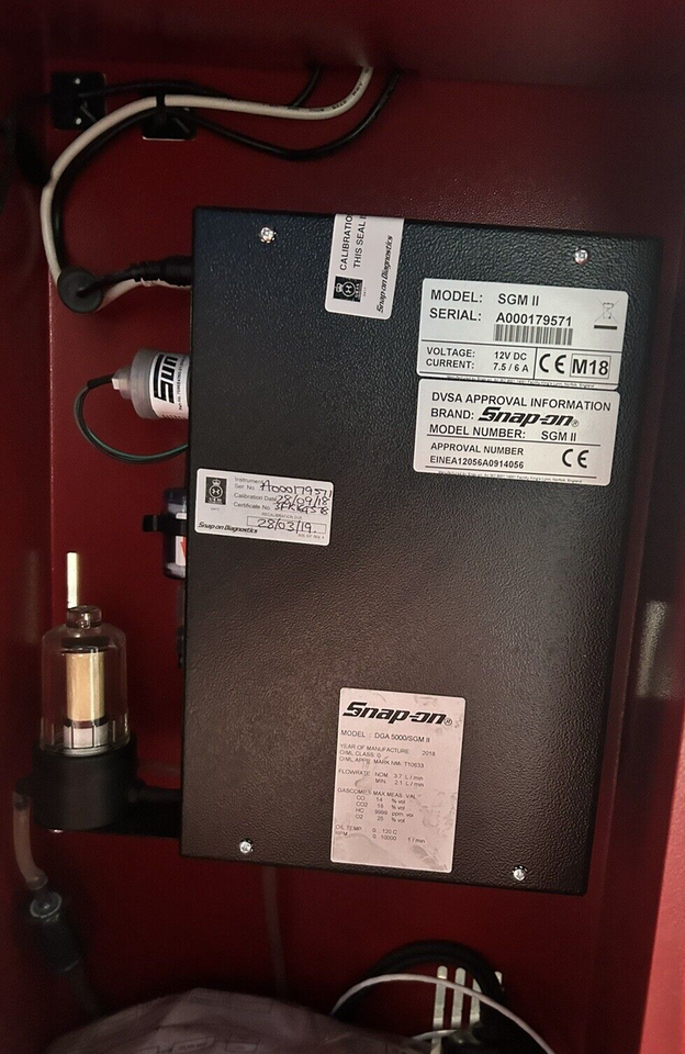 Snap-On Sun DGA5000/SGM ll LINK Vehicle Emissions Analyser | eBay UK
