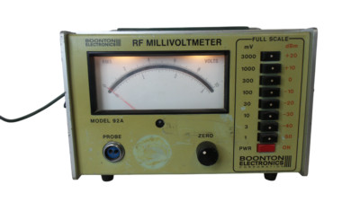 BOONTON 92A Rf Millivoltmeter - Free Shipping. | eBay