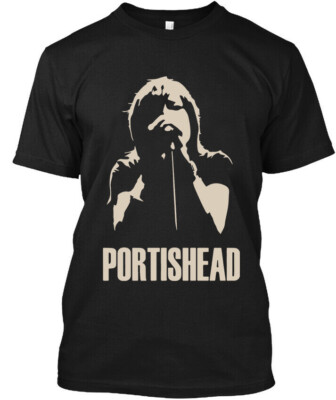 Portishead English Alternative Music Art Graphic Retro Logo T-SHIRT S ...