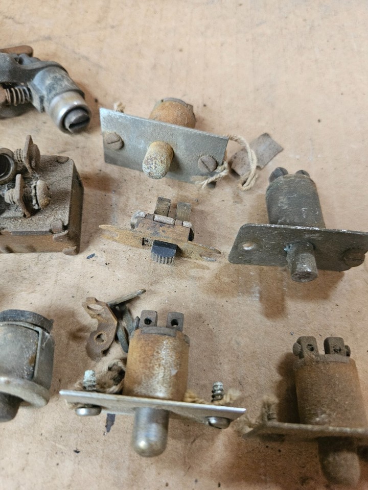 1940s Lincoln Continental zephyr switches controls lock ciggerette ...