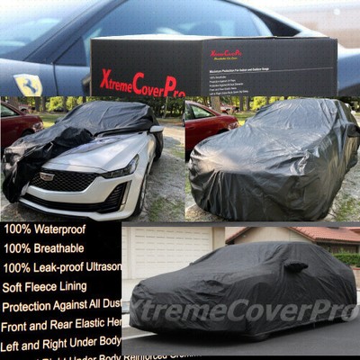 2013 2014 2015 CADILLAC XTS SEDAN WATERPROOF CAR COVER W/MIRROR POCKET ...