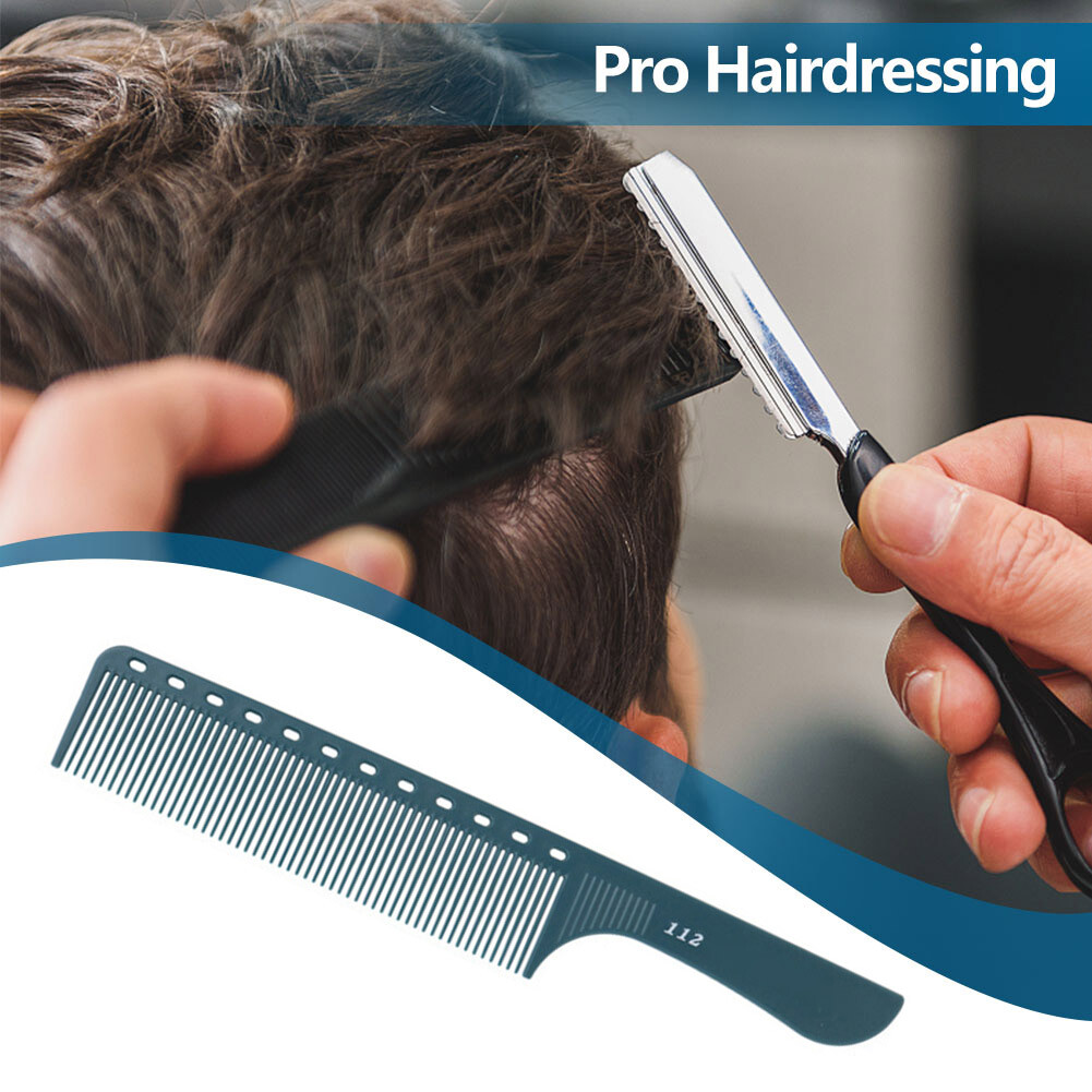 Stylist Barber Comb Anti-static Fine Tooth Styling Comb Thin for Men ...