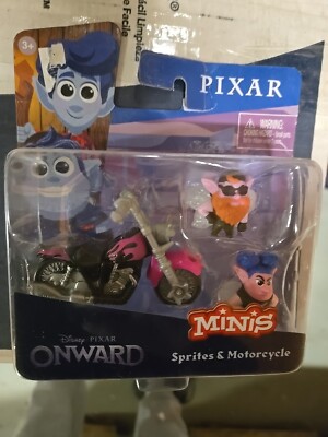 Disney Pixar Onward Sprites & Motorcycle Mini Figure New | eBay