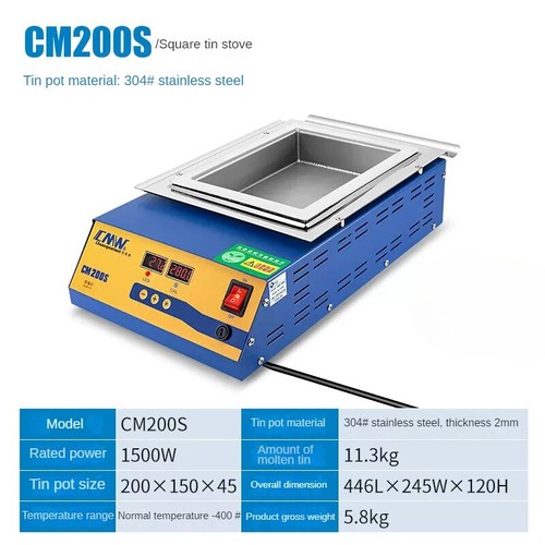 Lead-free Double Digital Solder Pot Soldering Soldering Desoldering ...