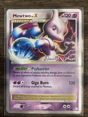 Mewtwo LV. X 144/146 Diamond And Pearl World Championships 2009 Pokemon ...