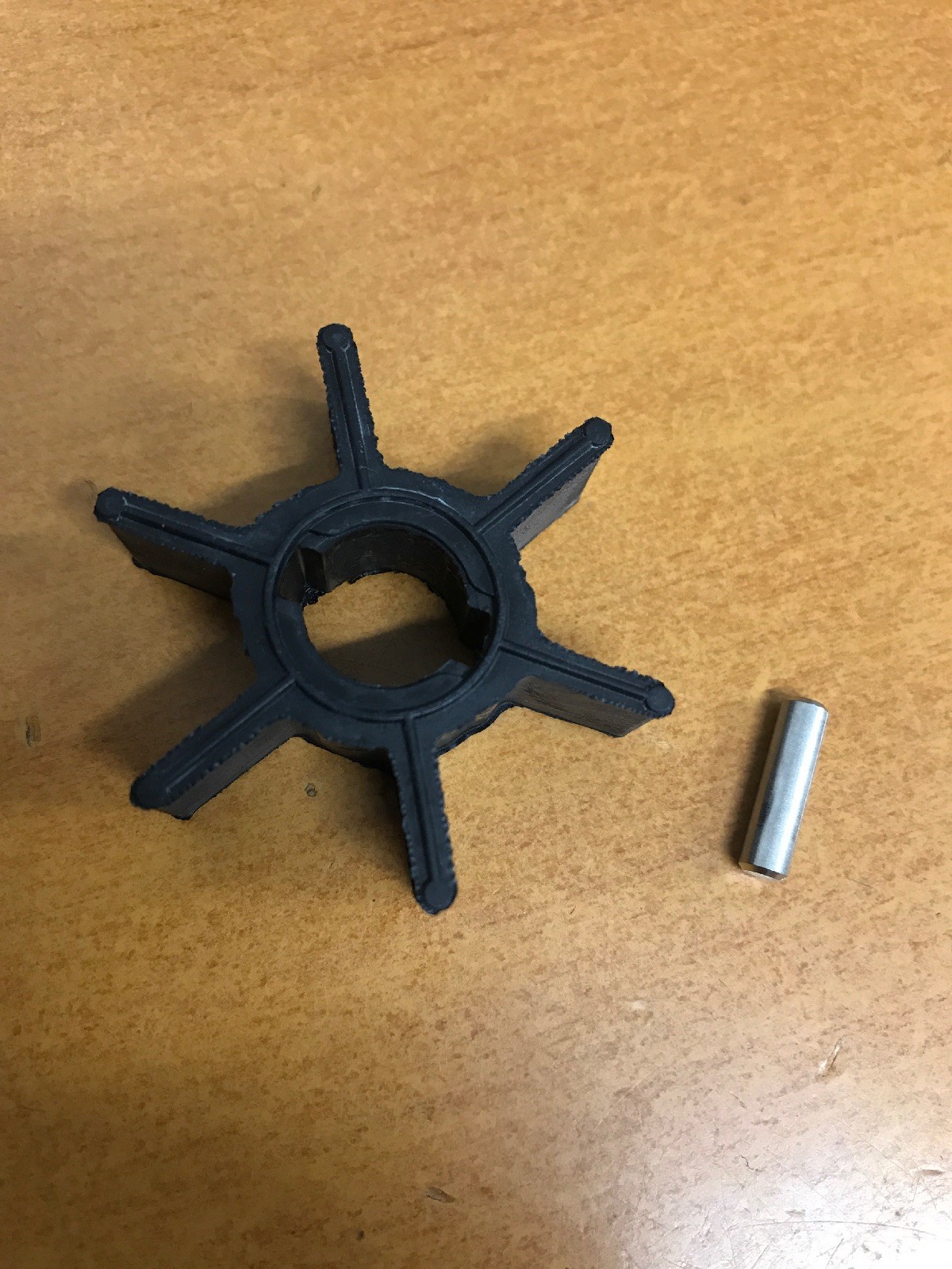 Water Pump Impeller & Dowel Pin Key Kit 2.2HP Mercury Mariner 2-Stroke ...