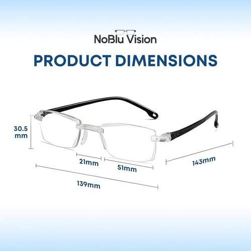 Noblu Vision Bluelight Glasses for Men & Women – Noblu Glasses No Blue ...