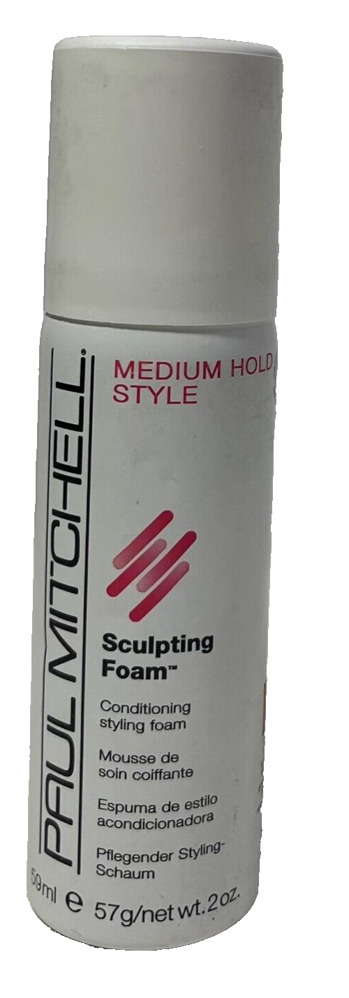 Paul Mitchell Medium Hold Style Sculpting Foam 2 oz (432) TRAVEL SIZE | eBay