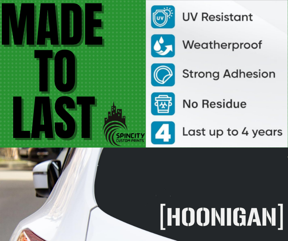 [HOONIGAN] Car Window Vinyl Decal Funny Graphic Laptop Truck Sticker 19 ...