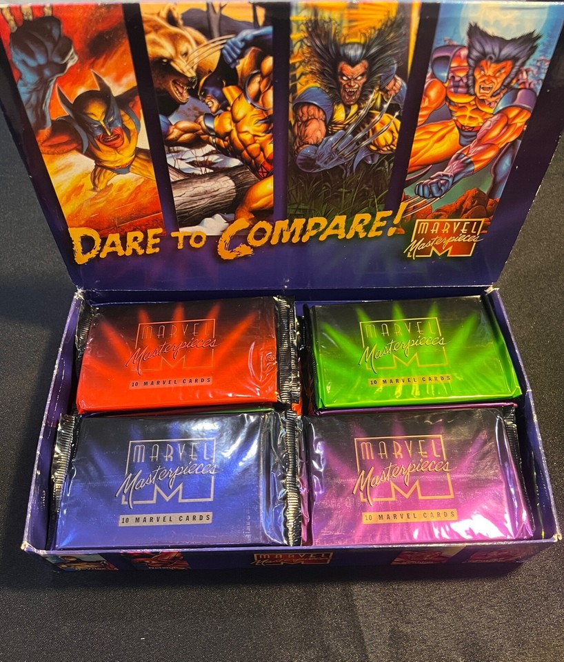 1995 MARVEL MASTERPIECES BASE CANVAS HOLOFLASH SET + CARD SINGLES YOU ...