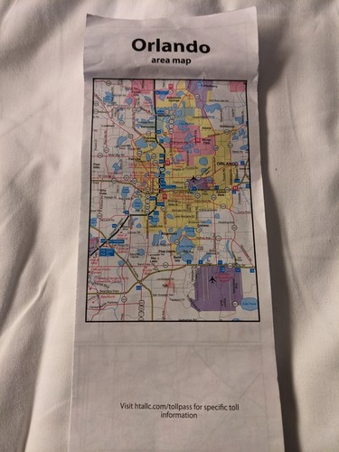 Orlando Area Map | eBay