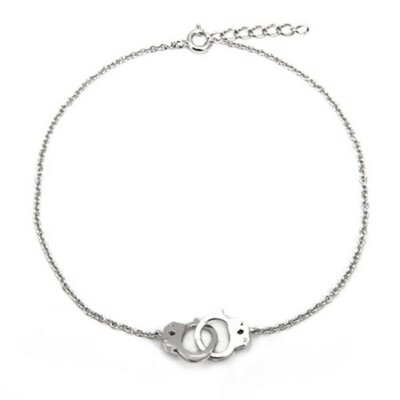 Solid Sterling 925 Silver Handcuff Design Women's Unique Fashion ...
