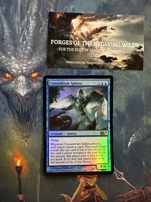Conundrum Sphinx Foil Light Play - MTG - Core Set 2011 | eBay