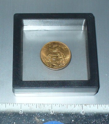 Rare Vintage 1969 Copper Apollo 11 Commemorative Moon Landing coin ...