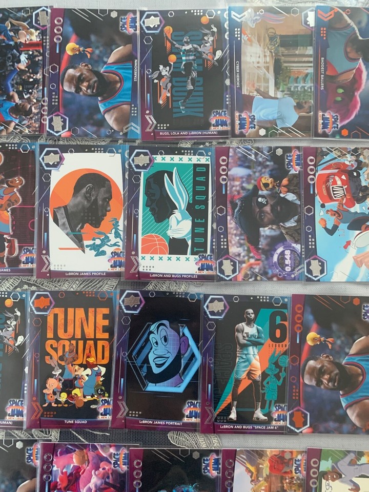 Huge Lot 65+ 2021 UPPER DECK LEBRON JAMES SPACE JAM CARDS Lakers | eBay