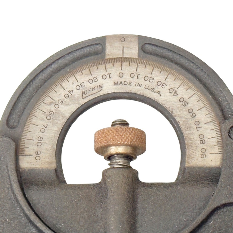 Vintage Lufkin Combination Square With 12" Ruler Center Head ...