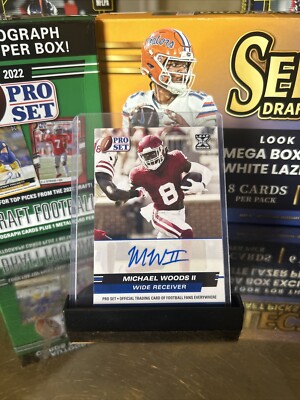 2022 Leaf Pro Set Michael Woods II #PSA-MW2 Rookie Auto Cleveland ...