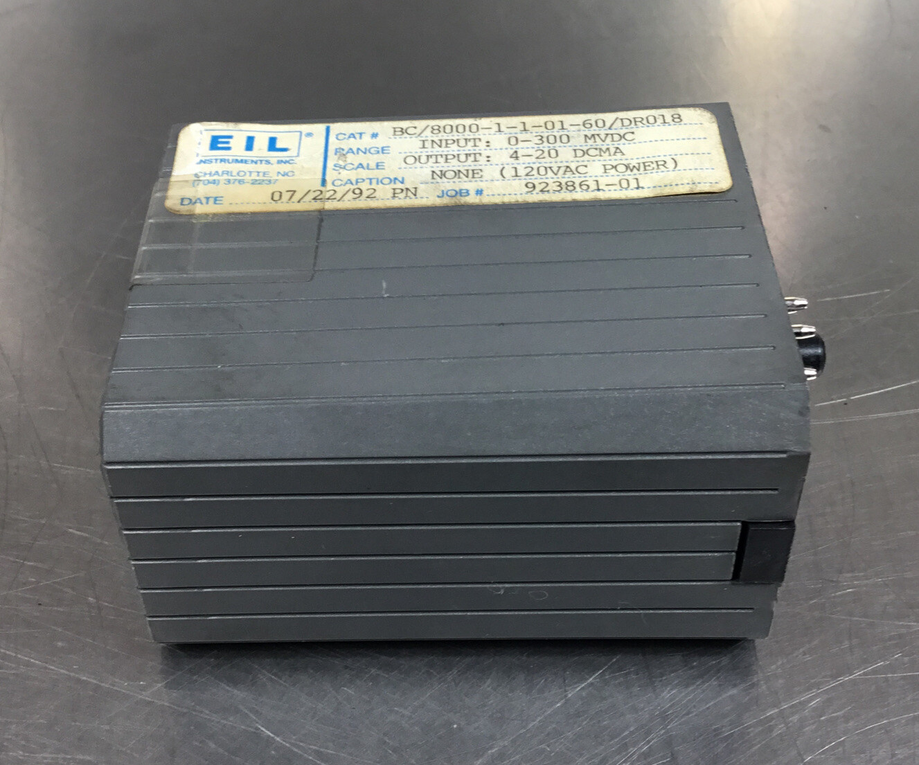 Beckman Industrial EIL BC/8000-1-1-01-60/DR018 Model 8000 4C-4 | eBay