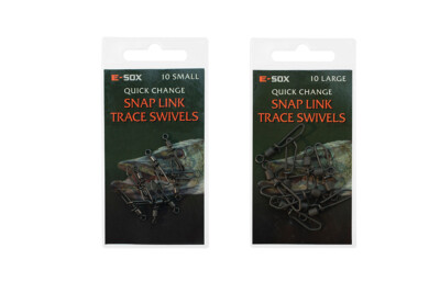 Drennan Esox Quick Change Snap Link Trace Swivels *PAY 1 POST* | eBay UK