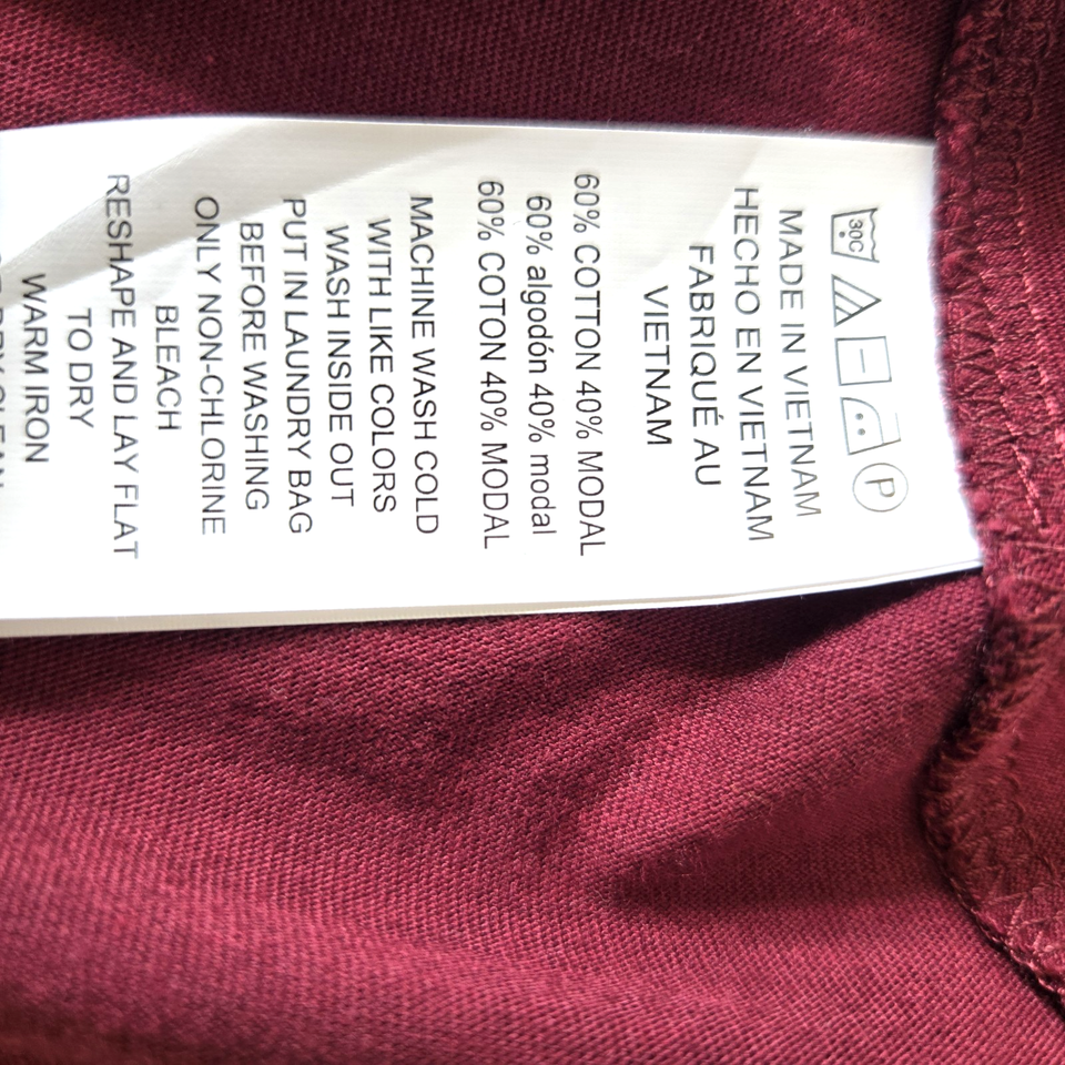 Calvin Klein Maroon Color Blouse for Women Sleeveless size large | eBay