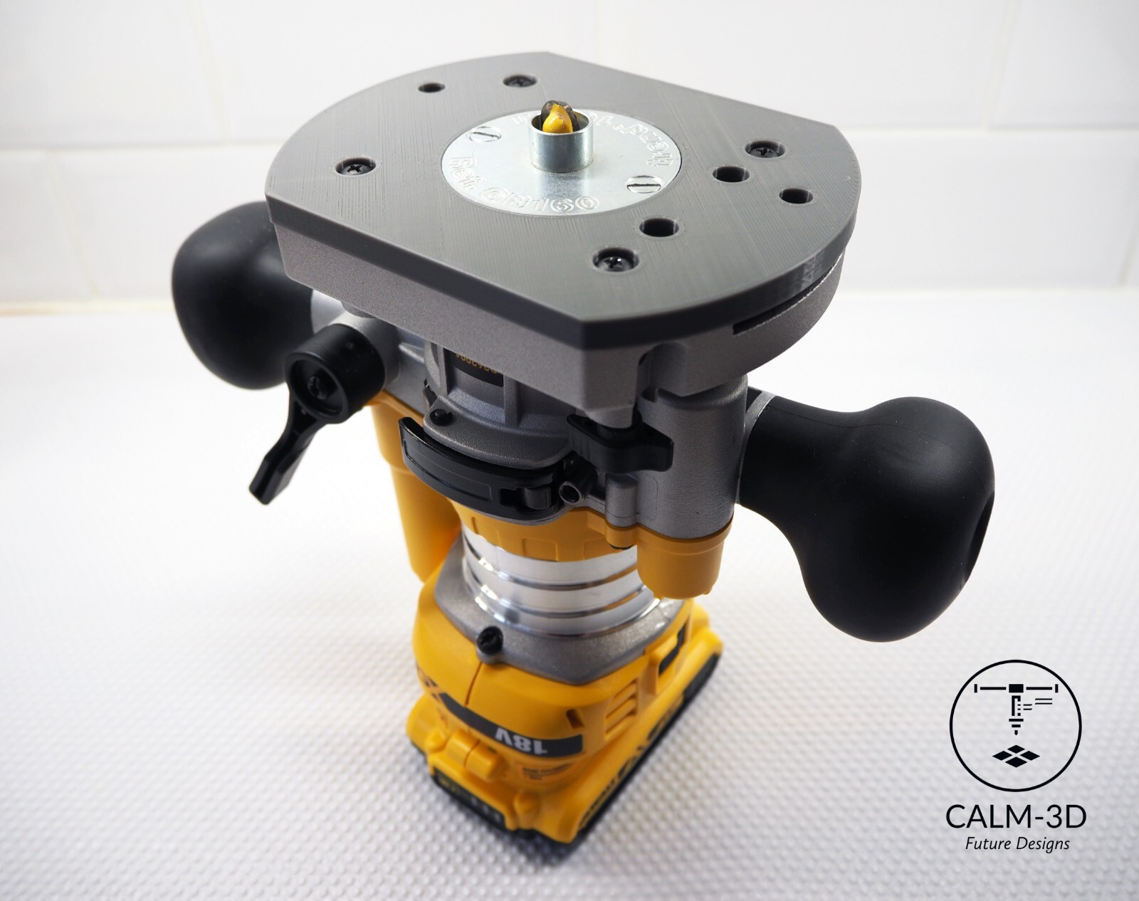 Dewalt DCW600 Compatible Plunge Router Replacement Base Kit + Screws ...