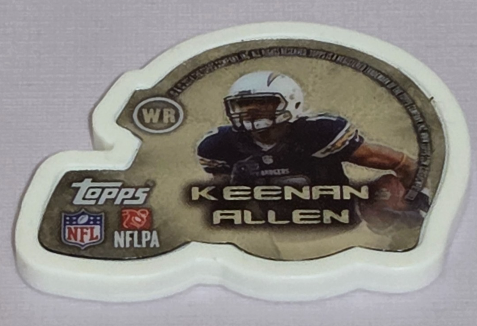 2014 Topps NFL Magnetz Football Helmet Magnets Including Gold & Silver ...