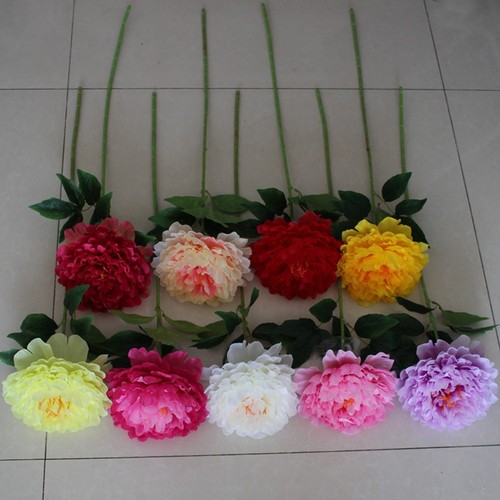 Convient pour décorer fausse fleur pivoine fleur artificielle simple ...