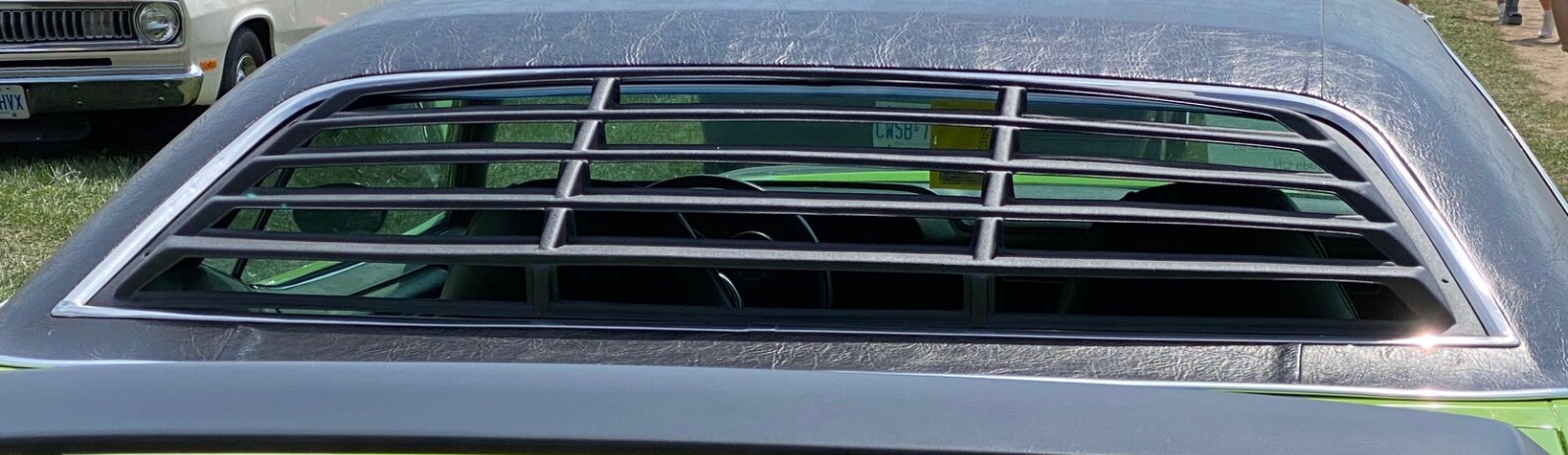 1970-1974 Dodge Challenger Astra Hammond 1pc Textured ABS Rear Window ...