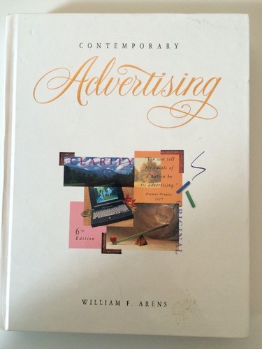 Contemporary Advertising (Irwin Series in Marketing) William Arens ...