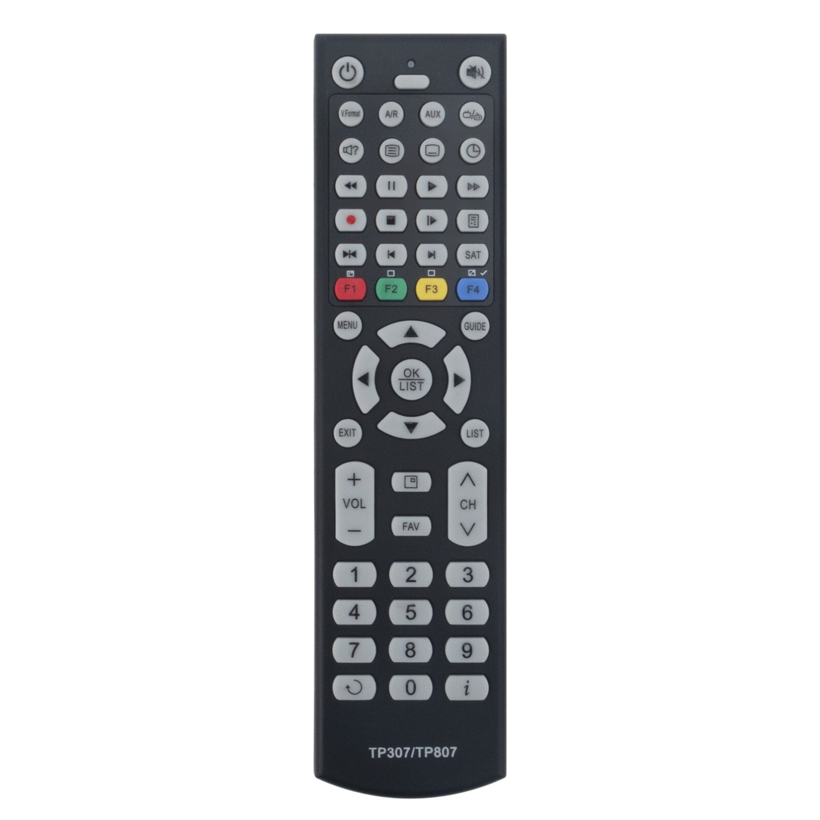 TP307 TP807 New Replacement Remote Control for Topfield TRF7160 Video ...