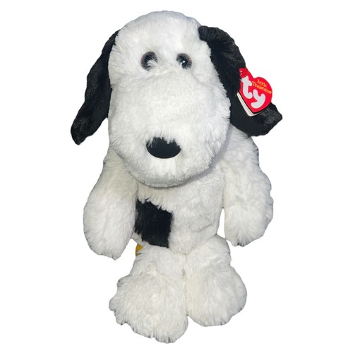 Ty Attic Treasures Muggy Puppy Dog Black & White 12” Inches NWT NEW ...