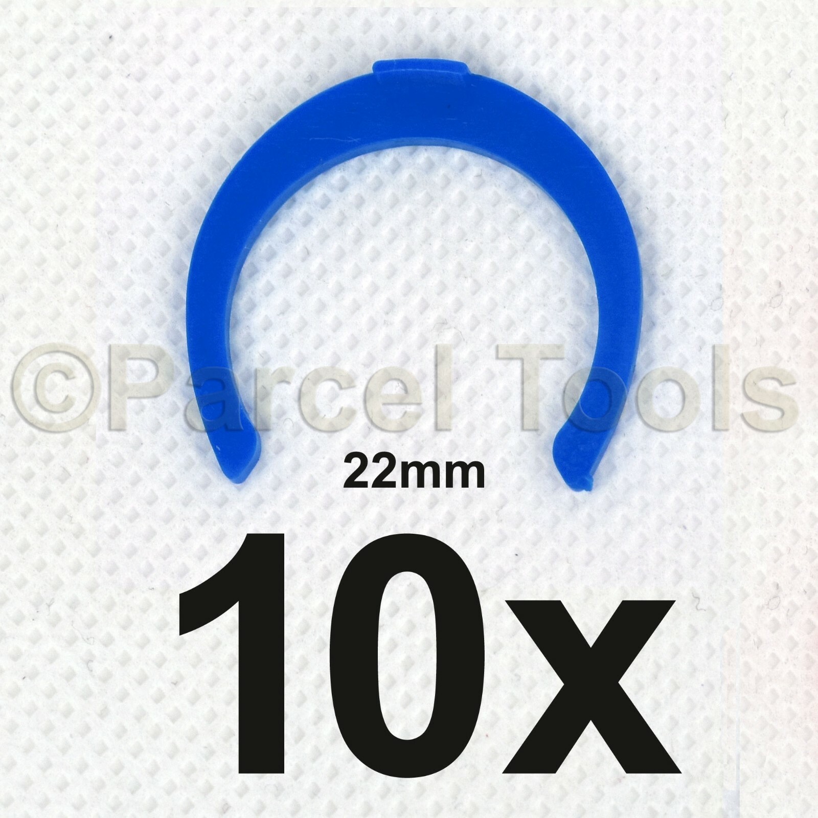 10/15/22mm 10-Pack COLLET LOCKING CLIPS Red / Blue for JG Speedfit Pipe ...