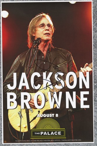 Jackson Browne autographed concert poster | eBay