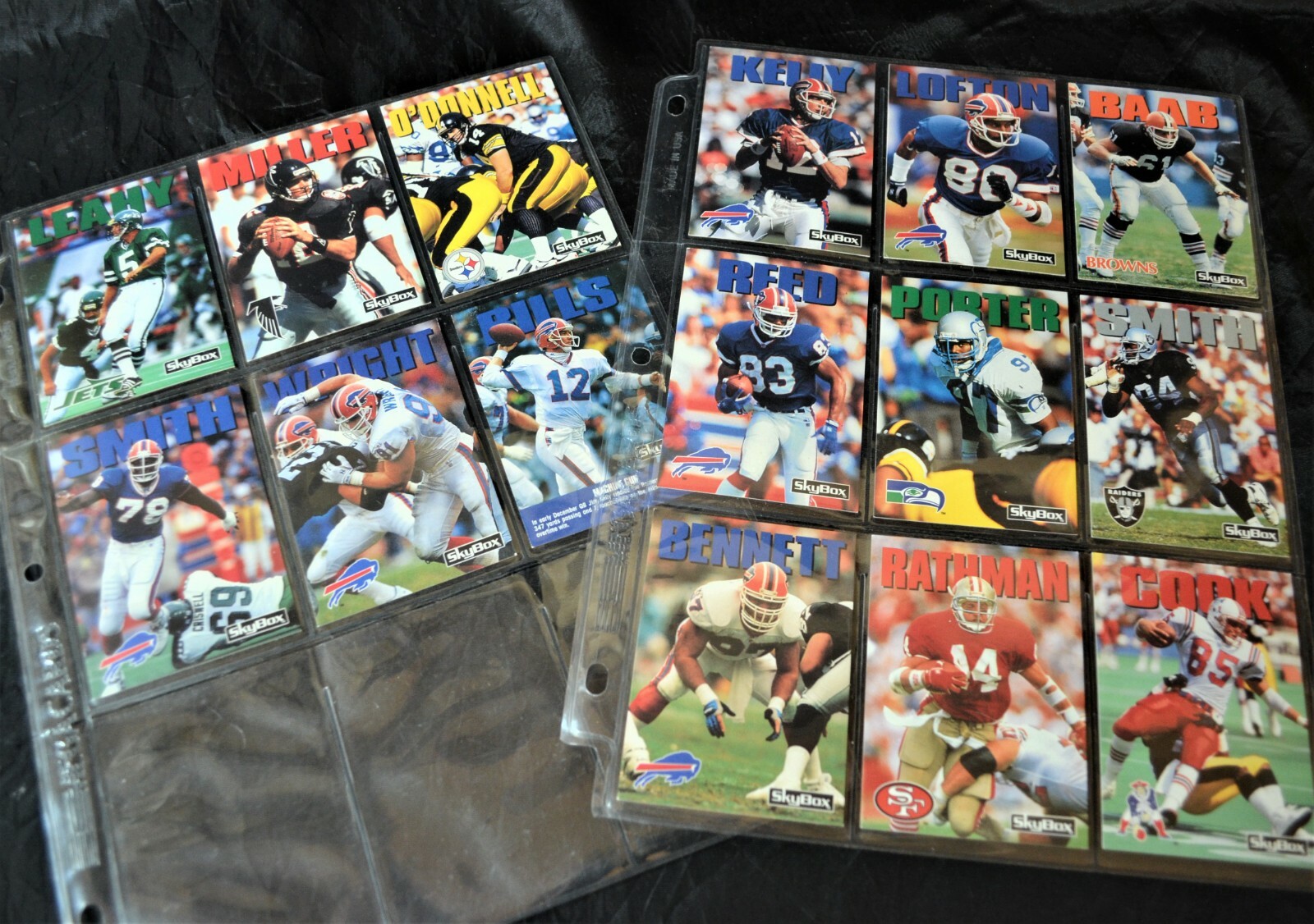 Lot of 15 Skybox Football Cards Trading NFL Sports 1992 Players | eBay