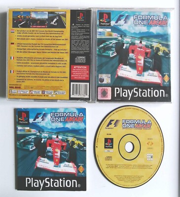 PS1 : FORMULA ONE ARCADE - Completo, ITALIANO ! PLAYSTATION 1 PSONE PSX ...