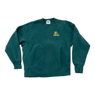 Vintage Lee Sport Green Bay Packers Crewneck Sweatshirt Adult XL | eBay