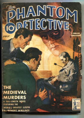 PULP: Phantom Detective 7/1942-Thrilling-hero pulp magazine-G/VG | eBay