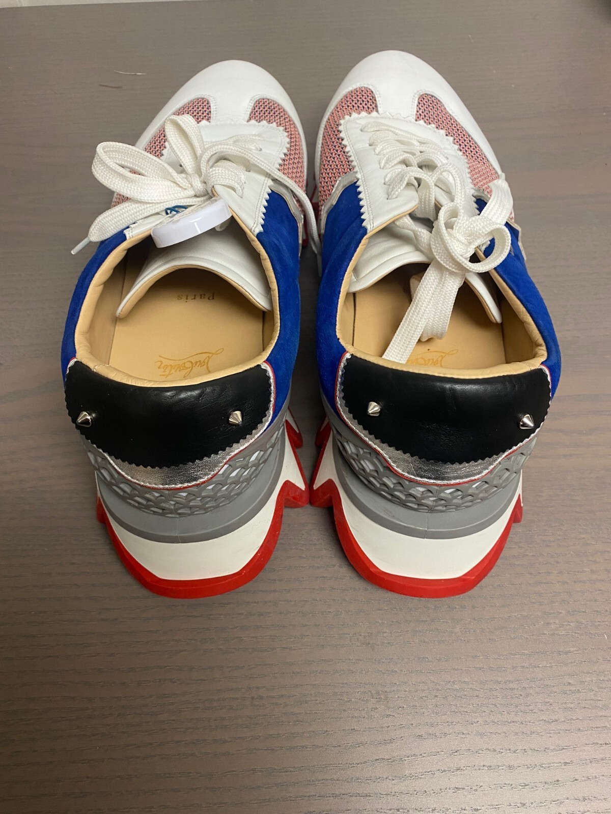 Christian Louboutin Sneaker Loubishark Shark Red Bott… - Gem