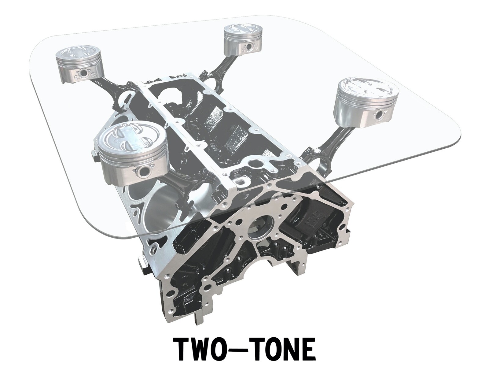 Man Cave Engine Block Coffee Table by BlockHead Designs | eBay