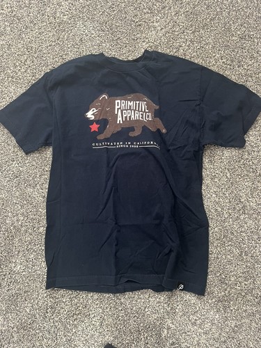 Primitive Apparel Skateboarding Streetwear Sz LARGE T-Shirt California ...