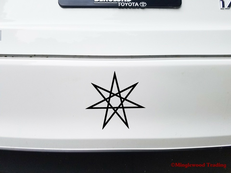 Setogram | Faery Star Vinyl Decal Sticker | Magick Septagram Fairy ...