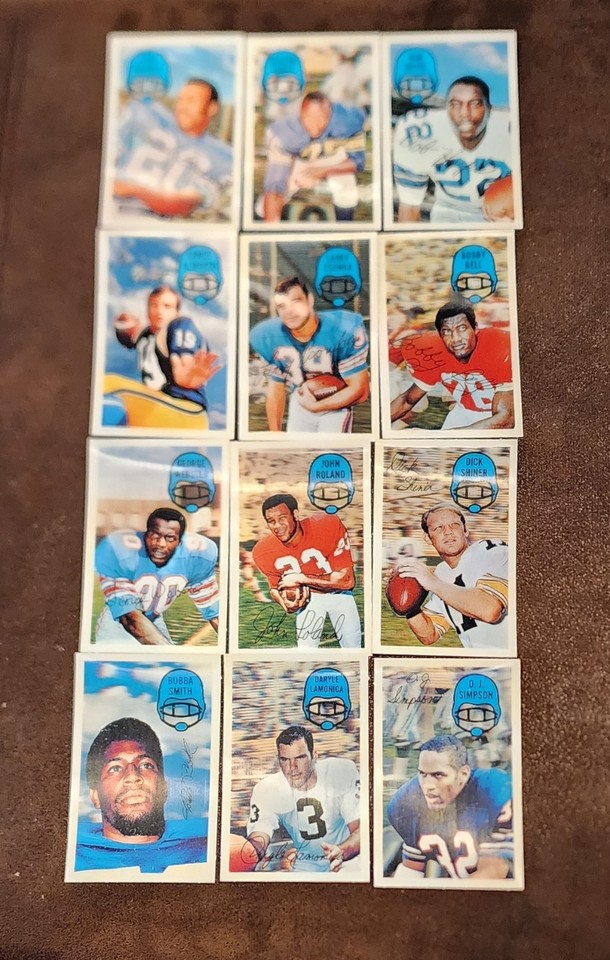 1970 kellogg s 3d football card sets | eBay