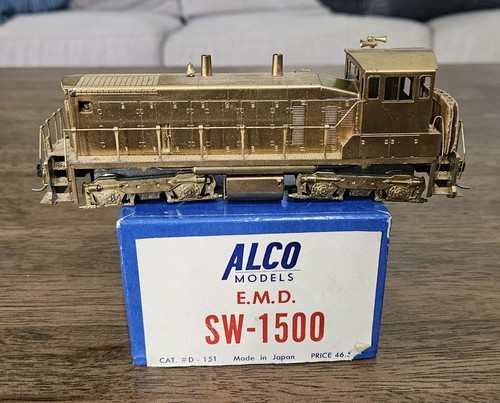 HO Brass Model - Alco D-151 EMD SW-1500 Diesel Switcher - Unpainted W ...